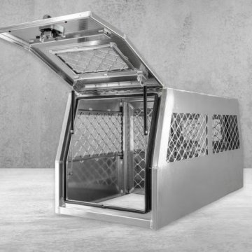 Aluminum Dog Boxes – Custom Transport Kennels